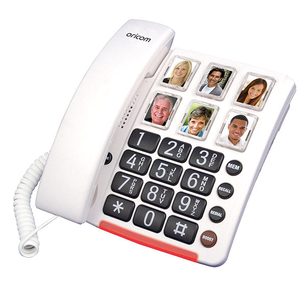 Amplified Big Button Phone For Seniors – Oricom International Pty Ltd
